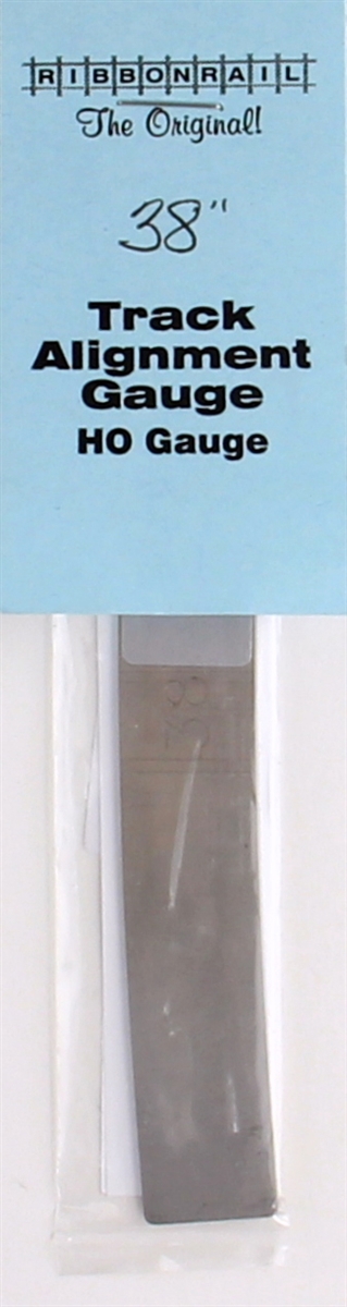 Ribbon Rail 38RBB 5" Track Alignment Gauge, Curved " - Hattons