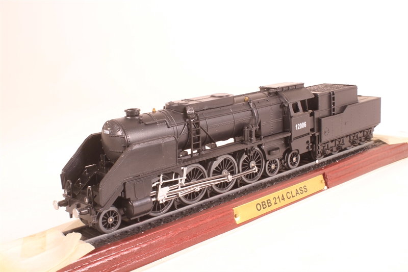 Atlas Editions 3904025 Class 214 2-8-4 Locomotive of the OBB - Static