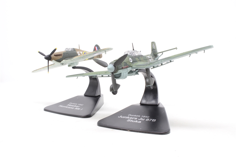 Atlas Editions 3909002 Hurricane Mk1/Stuka Ju.87B 'Dunkirk - Hattons