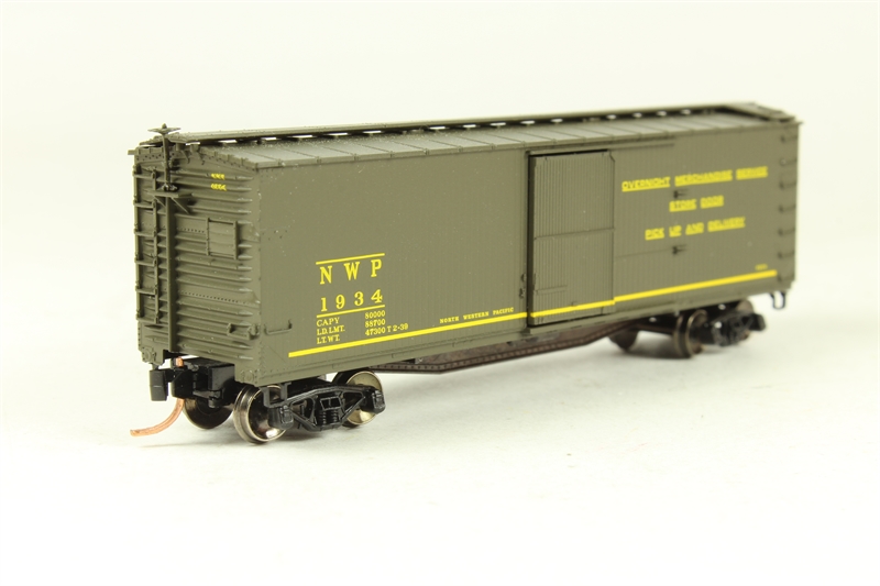 Micro-Trains 39140-1946 40' wood vertical brake wheel - Hattons