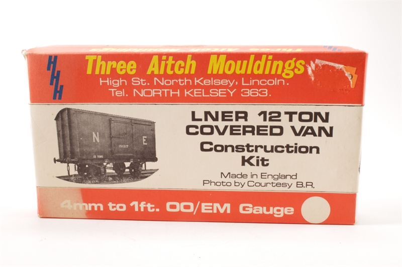 Three Aitch Mouldings 3HLNERVAN LNER Goods Van Kit - Hattons