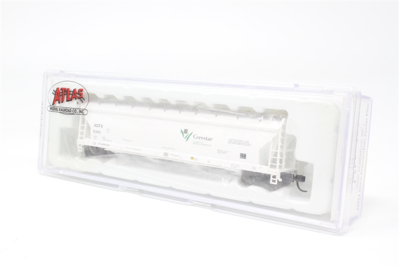 Atlas 40022ATL 4-bay Pressureaide center flow covered hopper of Cerestar