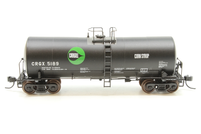 Atlas 40223 17,600 gallon Trinity corn syrup tank car of Cargill - black