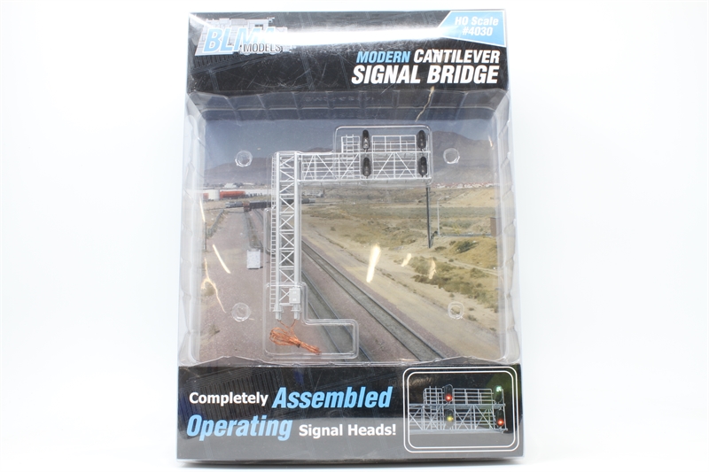 BLMA 4030BLMA L/hand modern cantilever signal bridge - Hattons