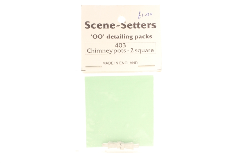 Freestone Model Accessories 403FMA Chimney pots - square x2