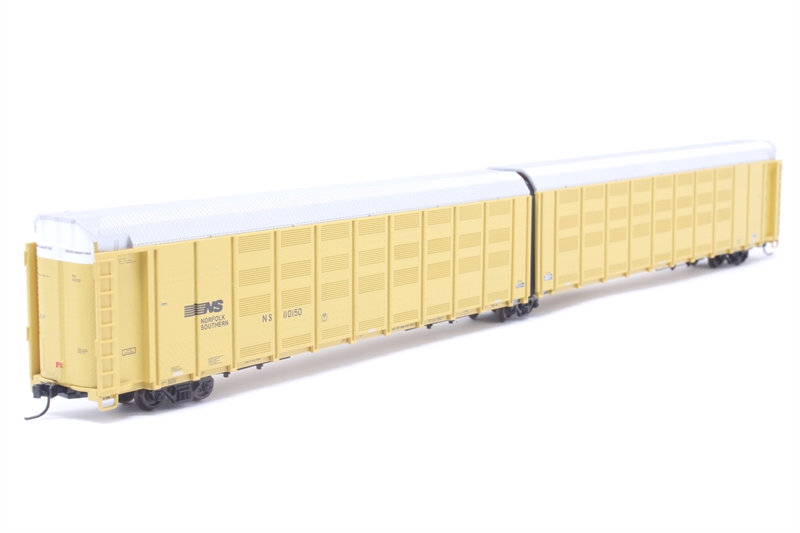 Atlas 40909Atlas Enclosed articulated Autorack of the Norfolk Southern