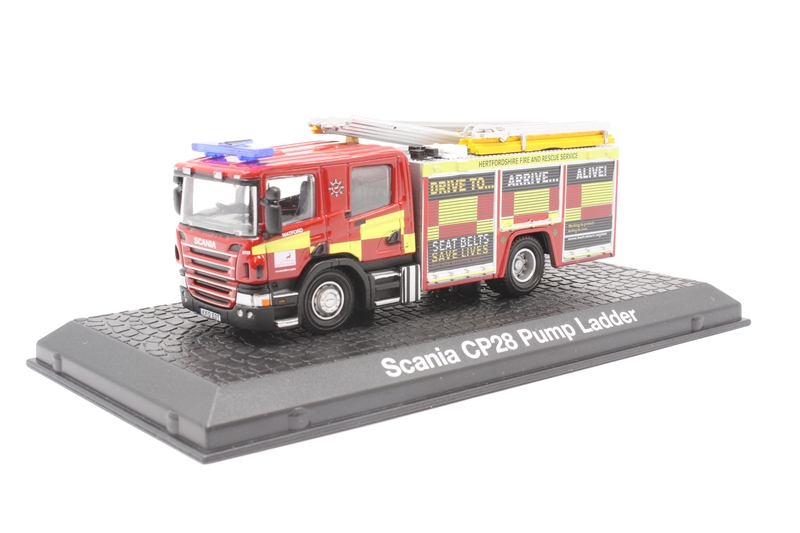 Atlas Editions 4144115 Scania CP28 Pump Ladder Fire Engine - Hattons