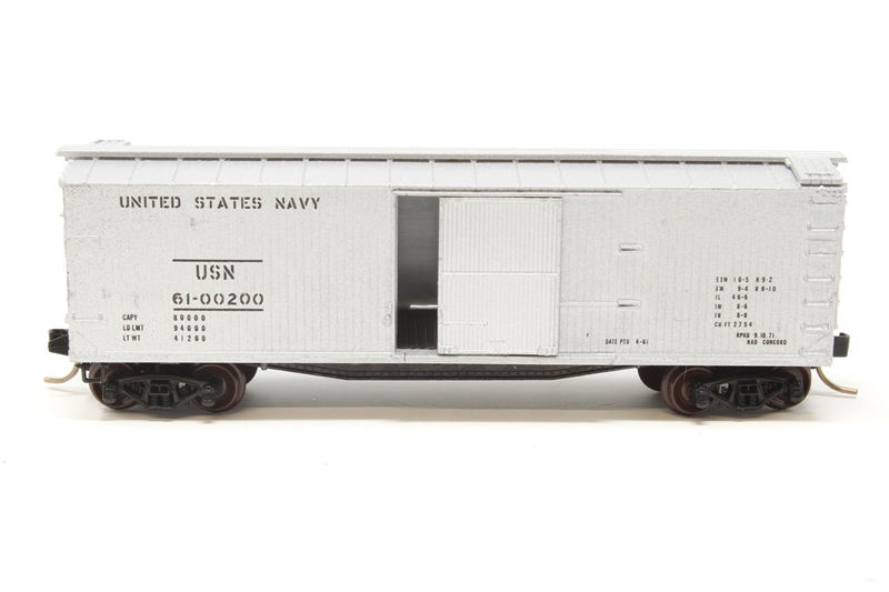 Micro-Trains 42050 40' wood sheathed with horizontal brake boxcar of ...