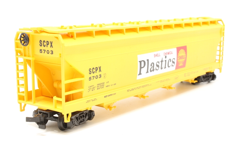 Bachmann USA 43-1005-34BAC Centre-Flow Hopper - 'Shell Chemical Plastics'