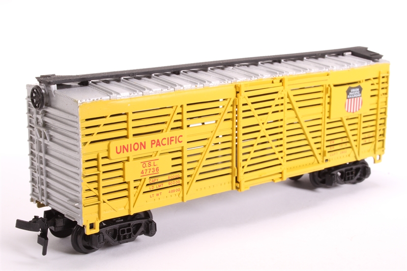 Bachmann USA 43-1015-01BAC 40' Stock Car in Union Pacific Livery