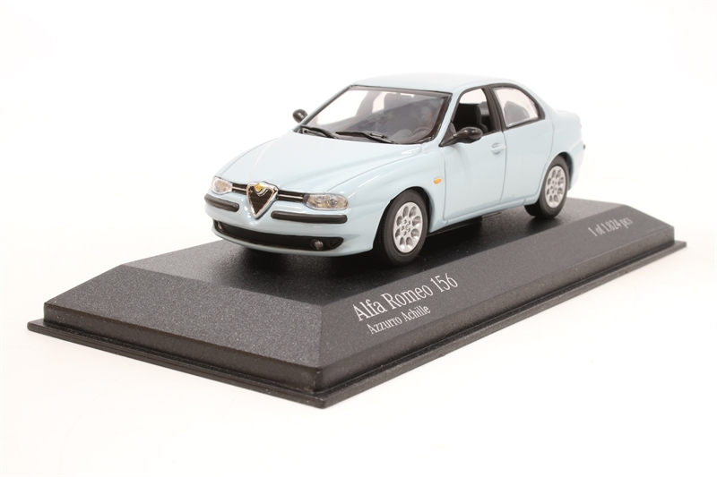 Minichamps 430120704 1997 Alfa Romeo 156 saloon in Achille blue