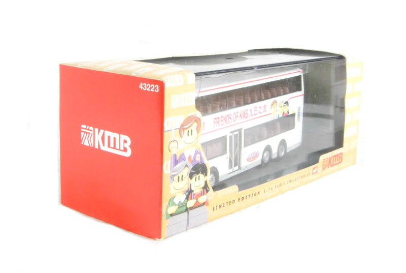 Corgi 43223 Volvo Tri-axle Olympian d/deck bus 'Friends of KMB'