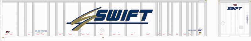 Bowser 43299BOW 53' Platewall Highway Trailer, Swift #10069