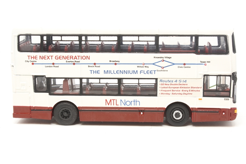 Corgi 43611 Volvo Olympian / NC Palatine 2 d/deck bus "MTL - Hattons