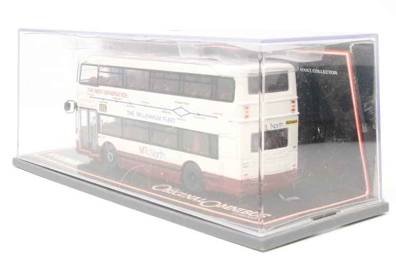 Corgi 43611 Volvo Olympian / NC Palatine 2 d/deck bus "MTL - Hattons
