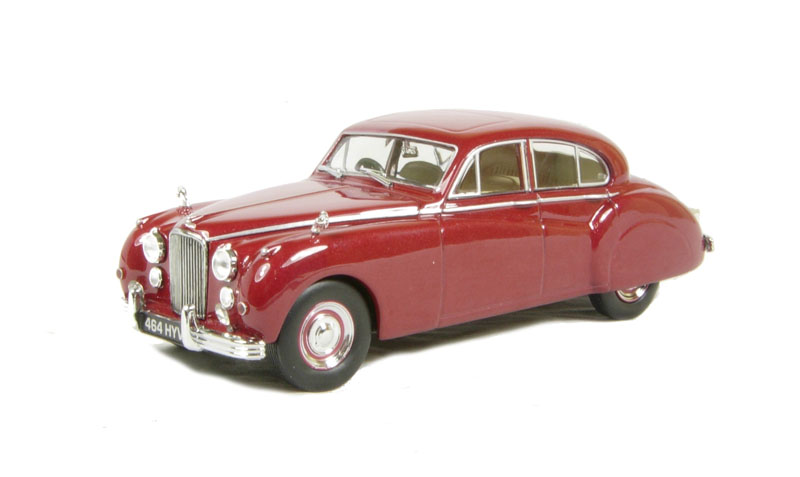 Oxford Diecast 43JAGVII004 Jaguar MkVIIM "Claret Metallic (Queen