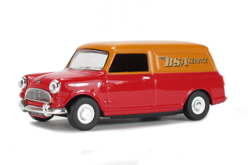 Oxford Diecast 43MV033 Mini Van BSA - Hattons