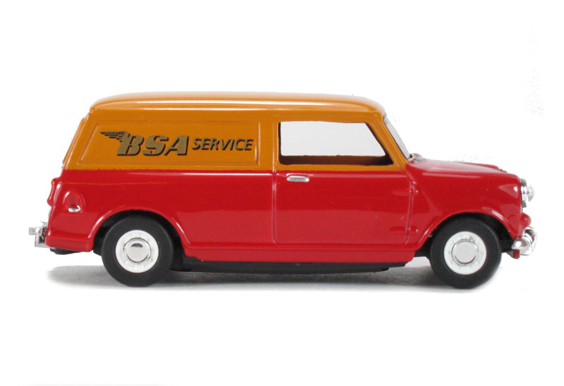 Oxford Diecast 43MV033 Mini Van BSA