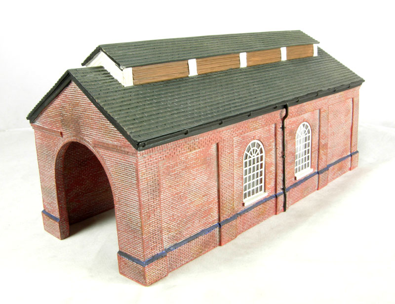 Bachmann Branchline 44-007 Red brick single road engine - Hattons