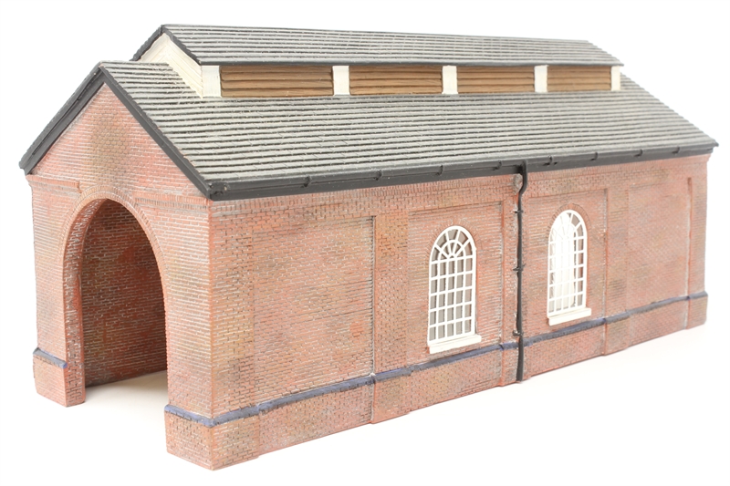 Bachmann Branchline 44-007 Red brick single road engine - Hattons