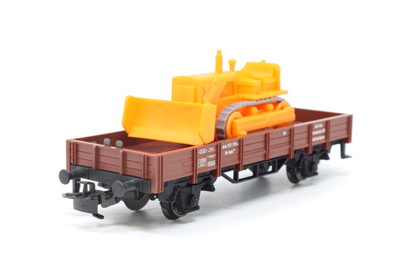 Marklin 4424Marklin Low-sided open wagon with tractor load of the DB