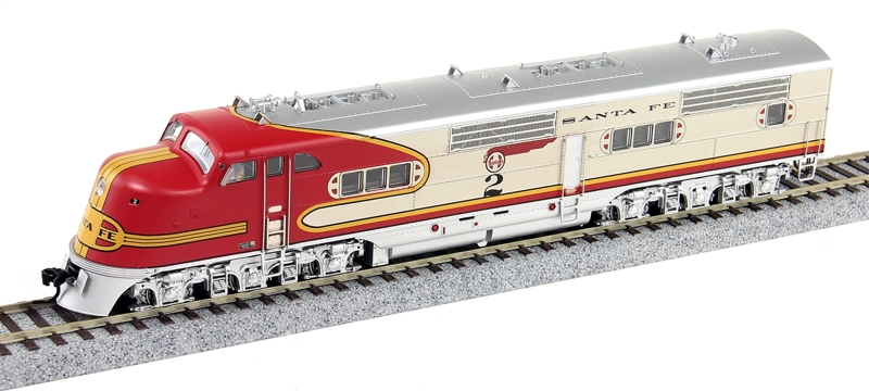 Broadway Limited Imports 4534BRO E1 A-Unit of the Atchison Topeka and