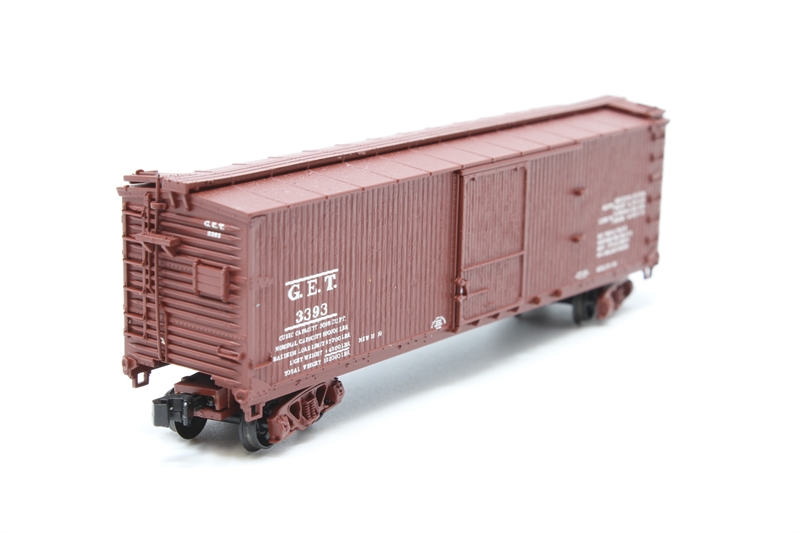 Atlas 45766 40' double wood sheath boxcar of General Equipment Trust