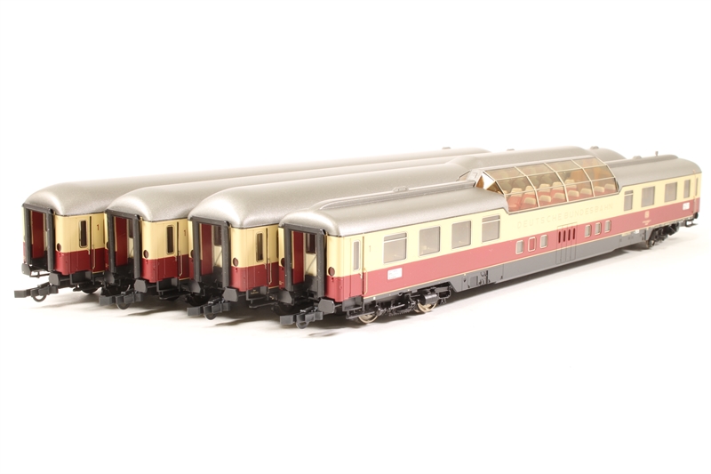 Roco 45924 Pack of Five Trans-Europe Express 'Rheingold' - Hattons