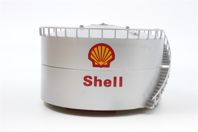 Bachmann USA 46-1208BAC Shell Oil storage tank with diesel horn sound ...