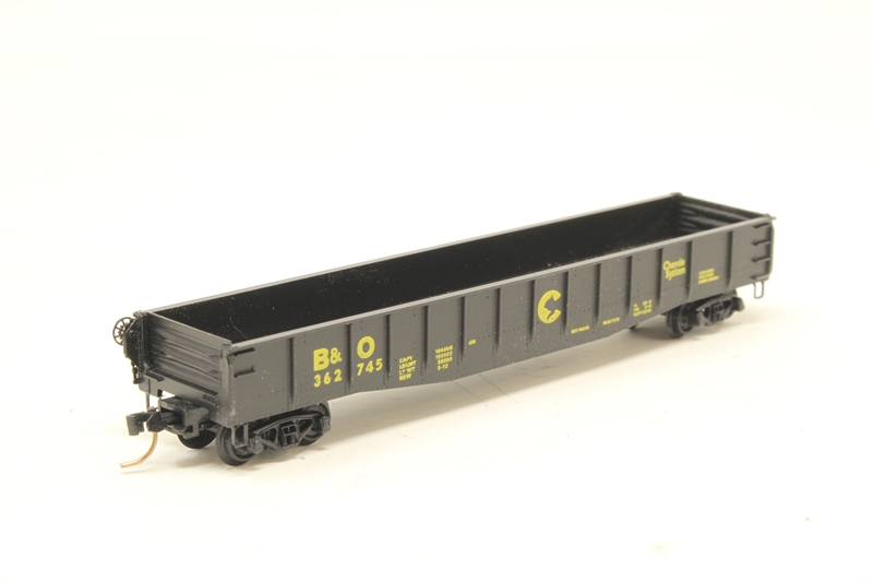 Micro-Trains 46010-362745 50' fishbelly side gondola with side mount