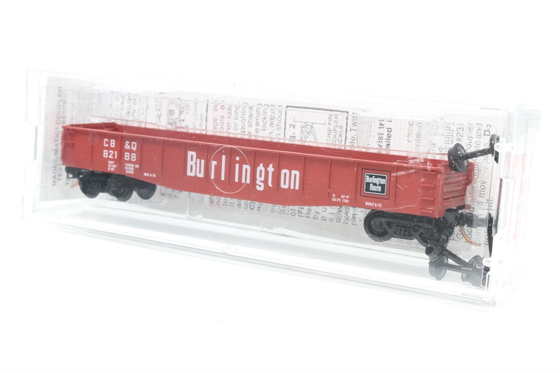 Micro-Trains 46030-82188 50' fishbelly side gondola with side mount brake - Hattons