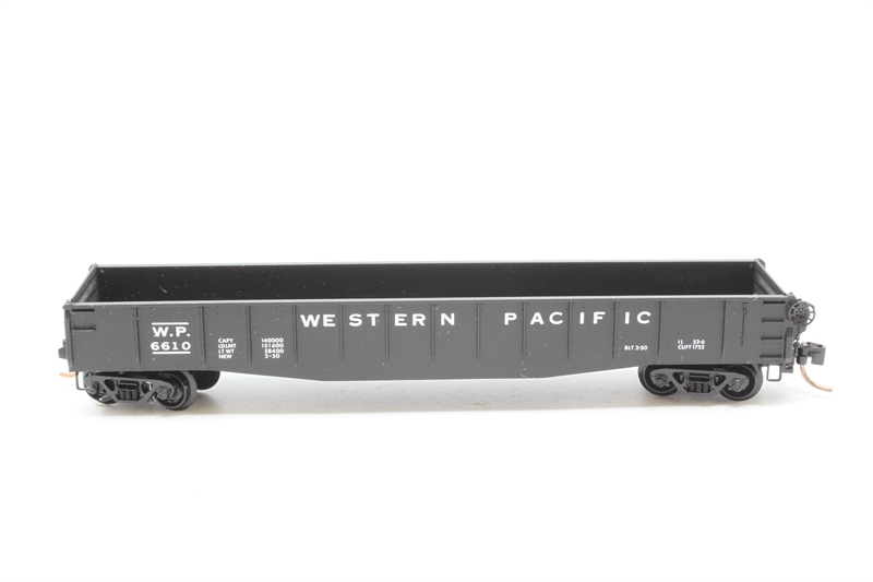 Micro-Trains 46050-6610 50' fishbelly side gondola with side mount brake - Hattons