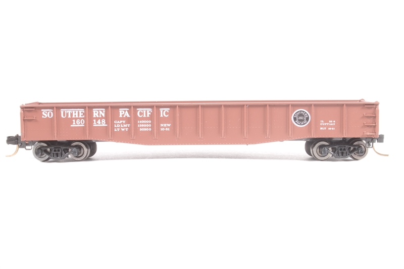 Micro-Trains 46090-160148 50' fishbelly side gondola with side mount