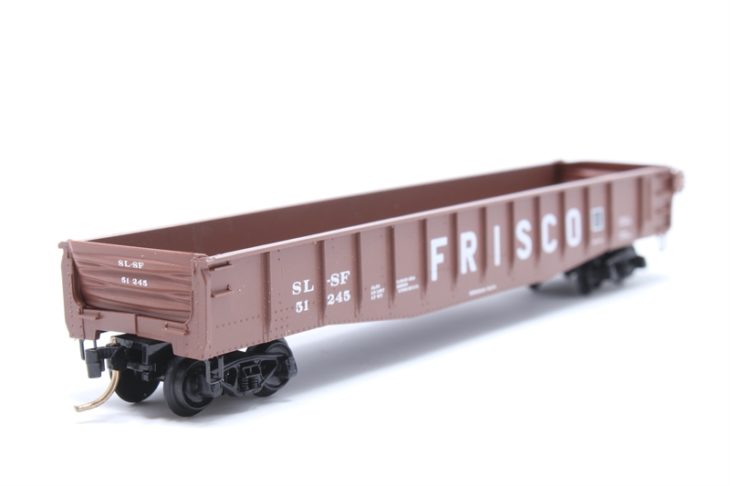 Micro-Trains 46230-51245 50' fishbelly side gondola with side mount brake