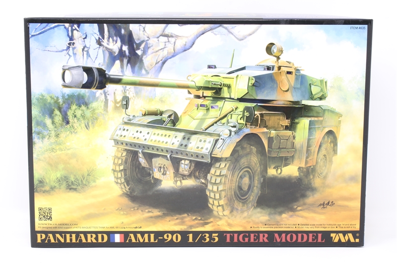 Tiger Model 4635 Panhard AML-90 light armoured car