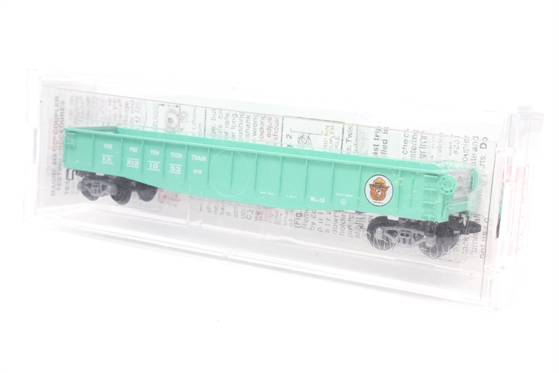 Micro-Trains 46360MIC 50' fishbelly side gondola with side - Hattons