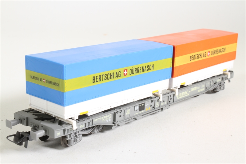 Roco 46365 Bogie Container Wagon of the Belgian SNCB