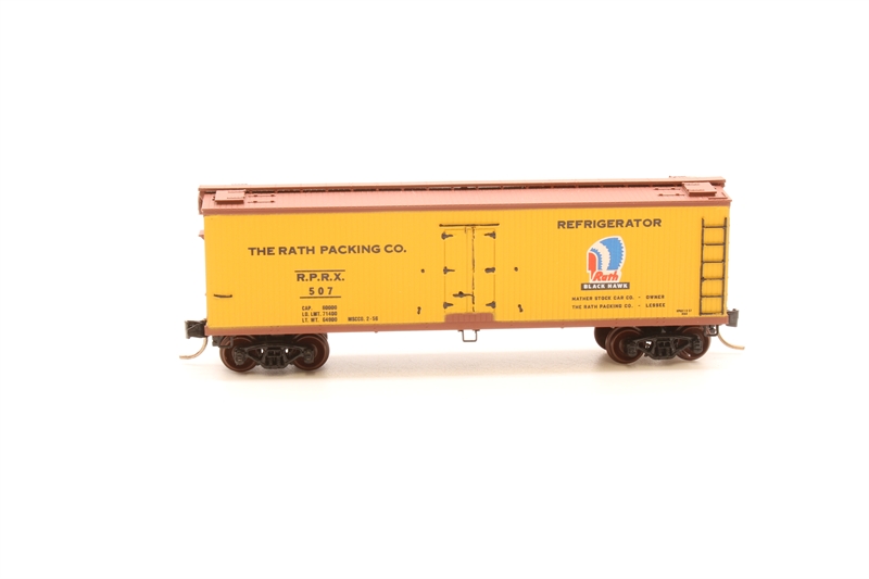 Micro-Trains 47310 40' wood sheathed horizontal brake wheel reefer of