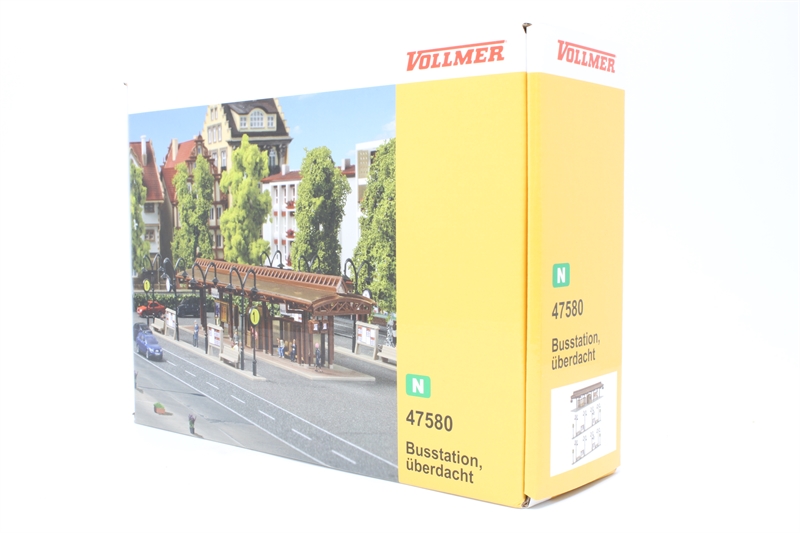 Vollmer 47580 Covered bus station kit