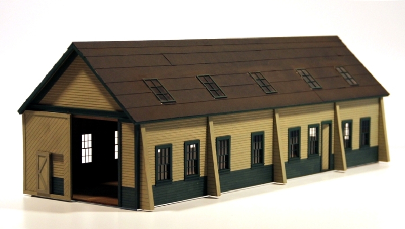 Minuteman Scale Models 48-2000MISM Bridgton Car Shop Kit - Hattons
