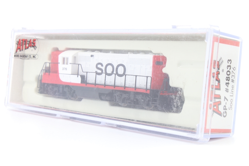 Atlas 48033ATL GP7 EMD 376 of the SOO Line