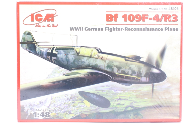 ICM 48106ICM Bf 109F-4/R3 WWII German Fighter-Reconnaissance