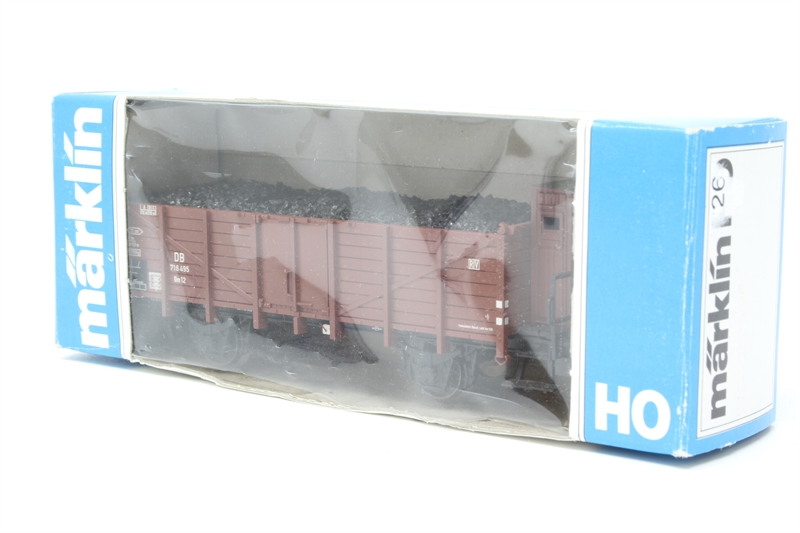 Marklin 48810-02 High-sided open wagon, type Om 12 of the DB 716 495