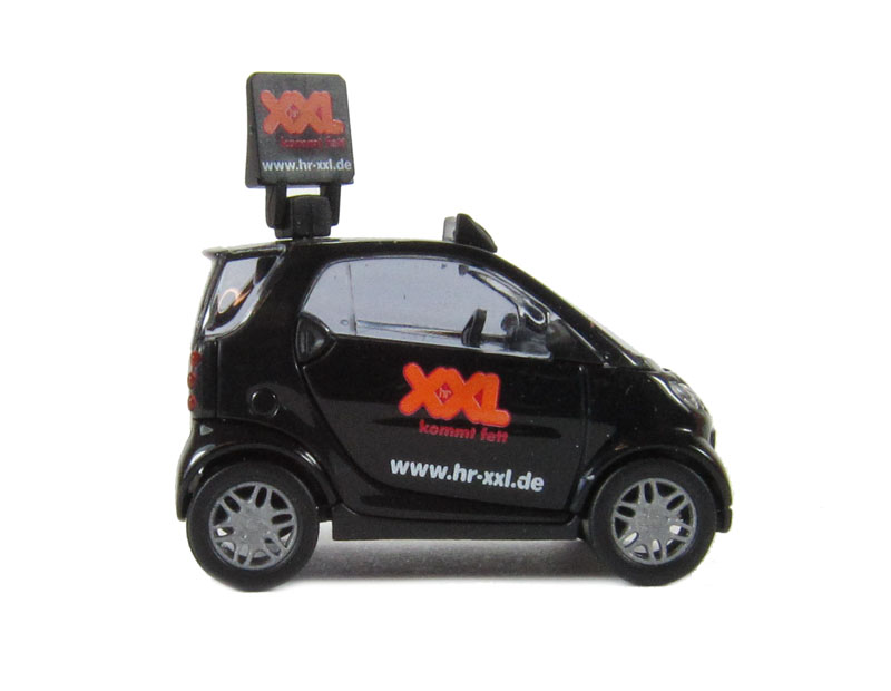 Busch 48995BUS Smart car XXL in black HO gauge