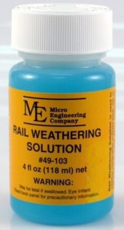 Micro Engineering Company 49-103MEC Rail Weathering Solution (4 fl. oz.)