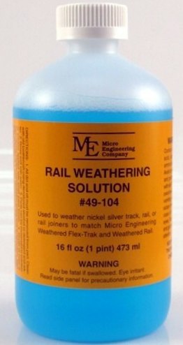 Micro Engineering Company 49-104MEC Rail Weathering Solution (16 fl. oz.)