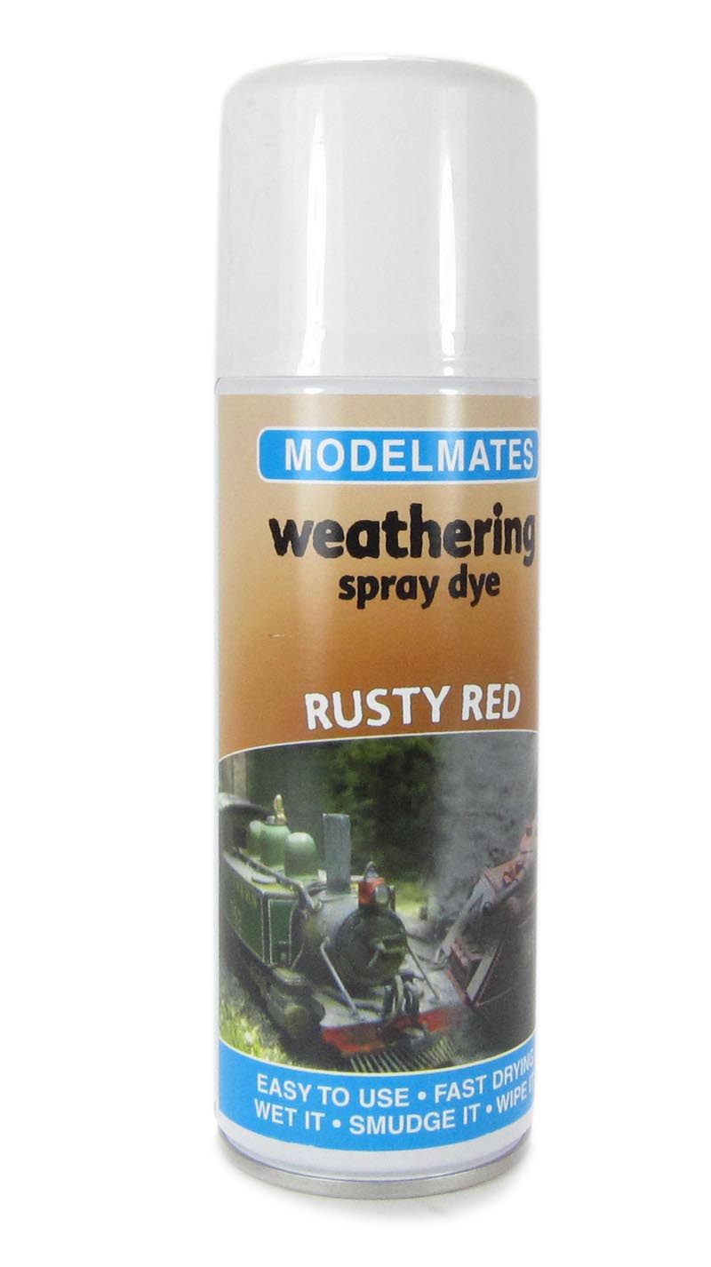 Modelmates 49054 Weathering Spray Dye - Rusty Red - 200ml