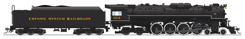 Broadway Limited Imports 4907BRO J3a 4-8-4 Steam - Hattons