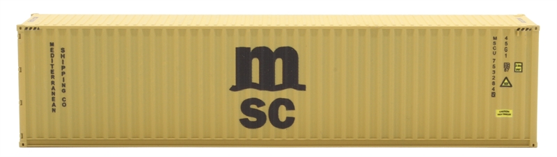 Dapol 4F-028-150 40ft Hi-Cube containers "MSC" - 749897 7 - Hattons