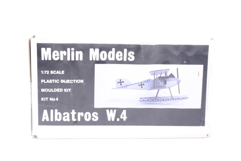 Merlin Models 4Merlin Albatros W.4 Floatplane - Hattons